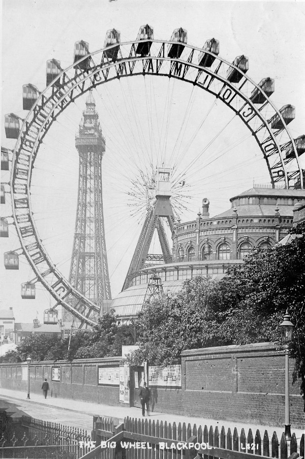 Big Wheel - Blackpool Postcards